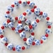 Anglican Rosary, Purple Rose on White Ceramic, Multi Denominations, 488 ...