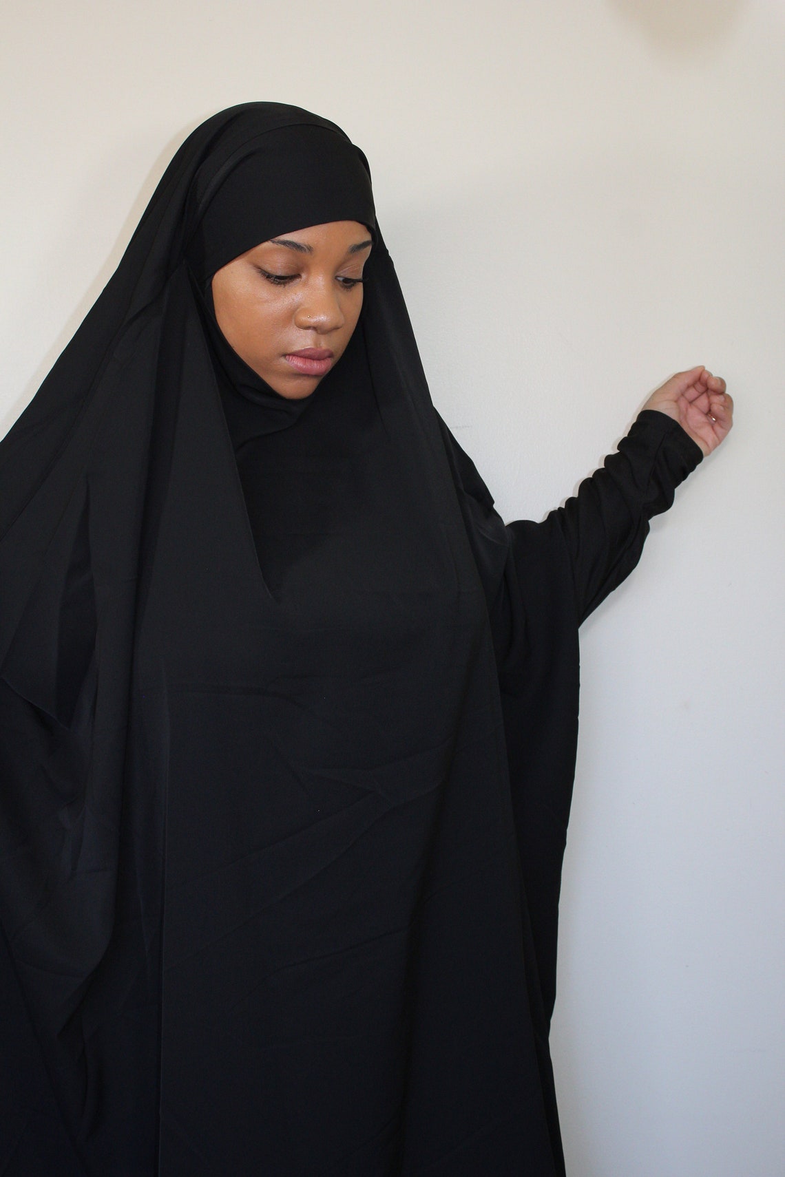 Two Piece Jilbab Prayer Dress High Quality Slip on Jilbab | Etsy