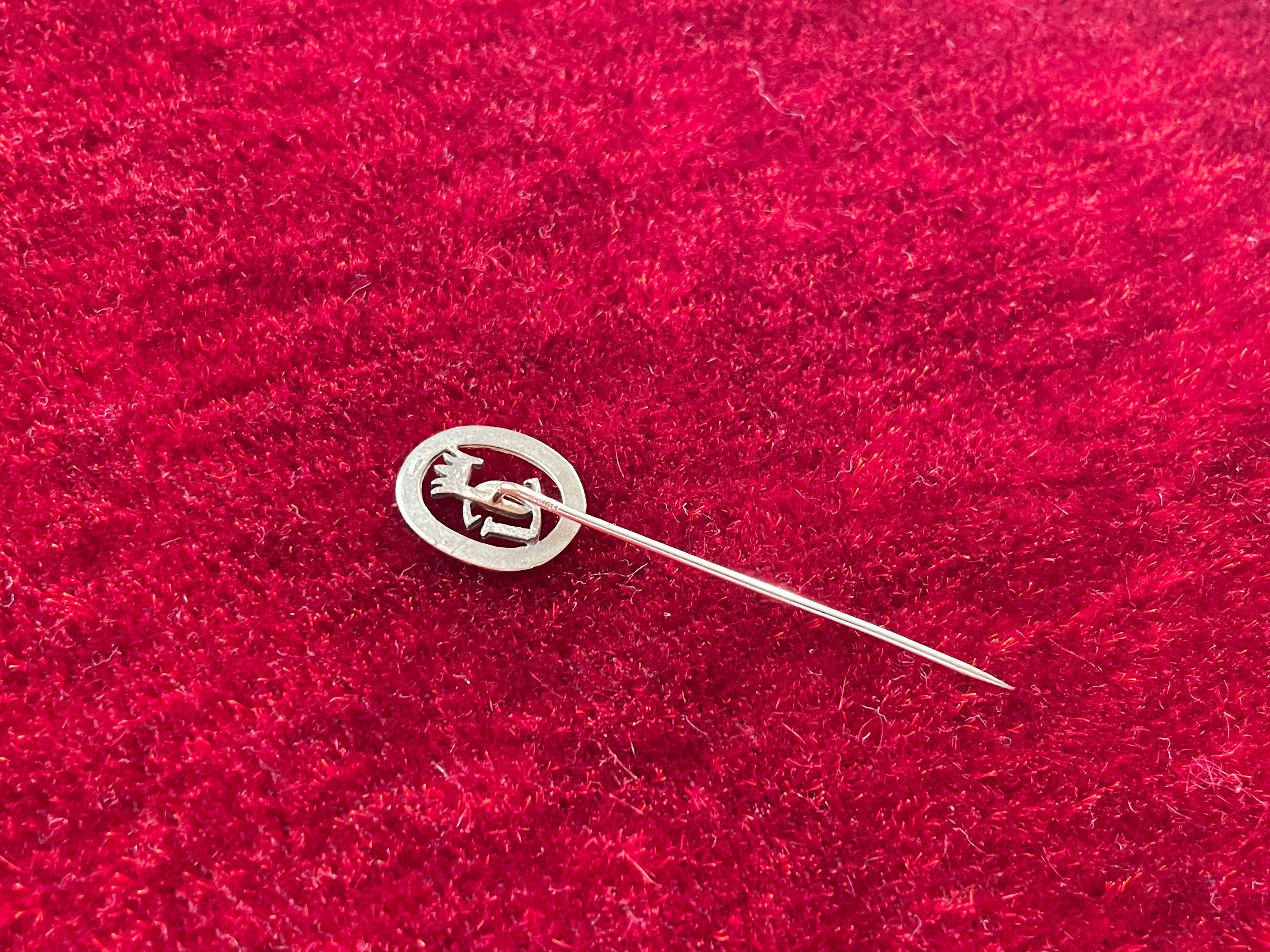 Victorian / Edwardian Cravat / Tie Stick Pin Gold Plated 1900s / 1910s ...