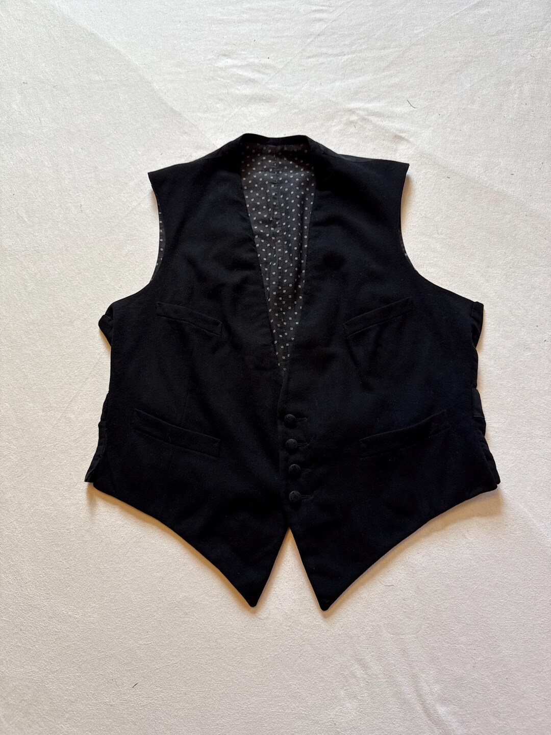Victorian / Edwardian - Waistcoat / Vest - 1900s / 1910s - Etsy