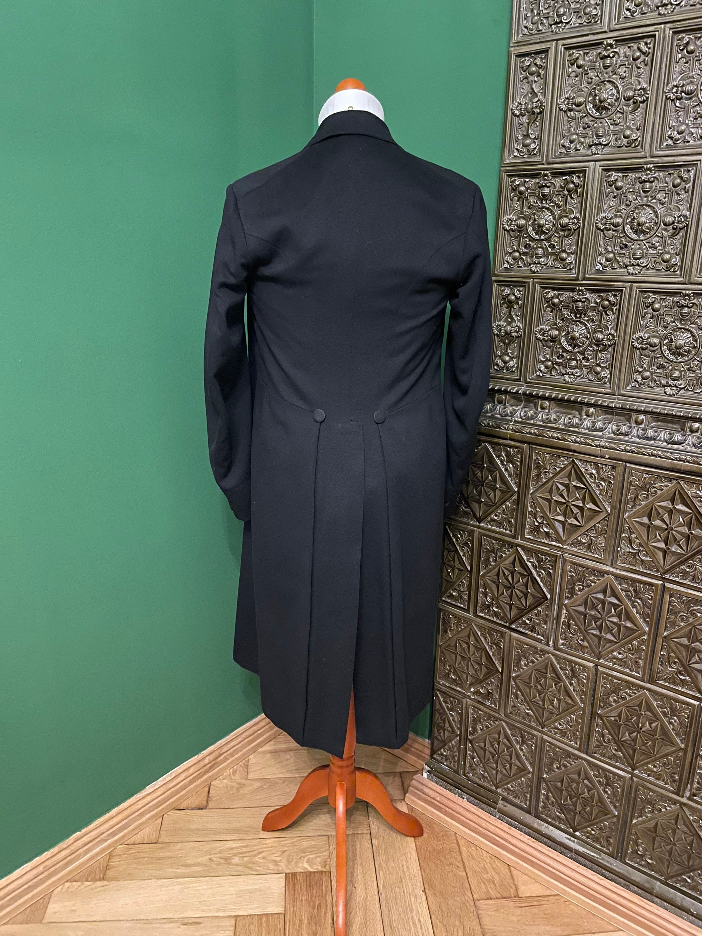 3 Piece Victorian / Edwardian Frock Coat With Waistcoat and Trousers ...