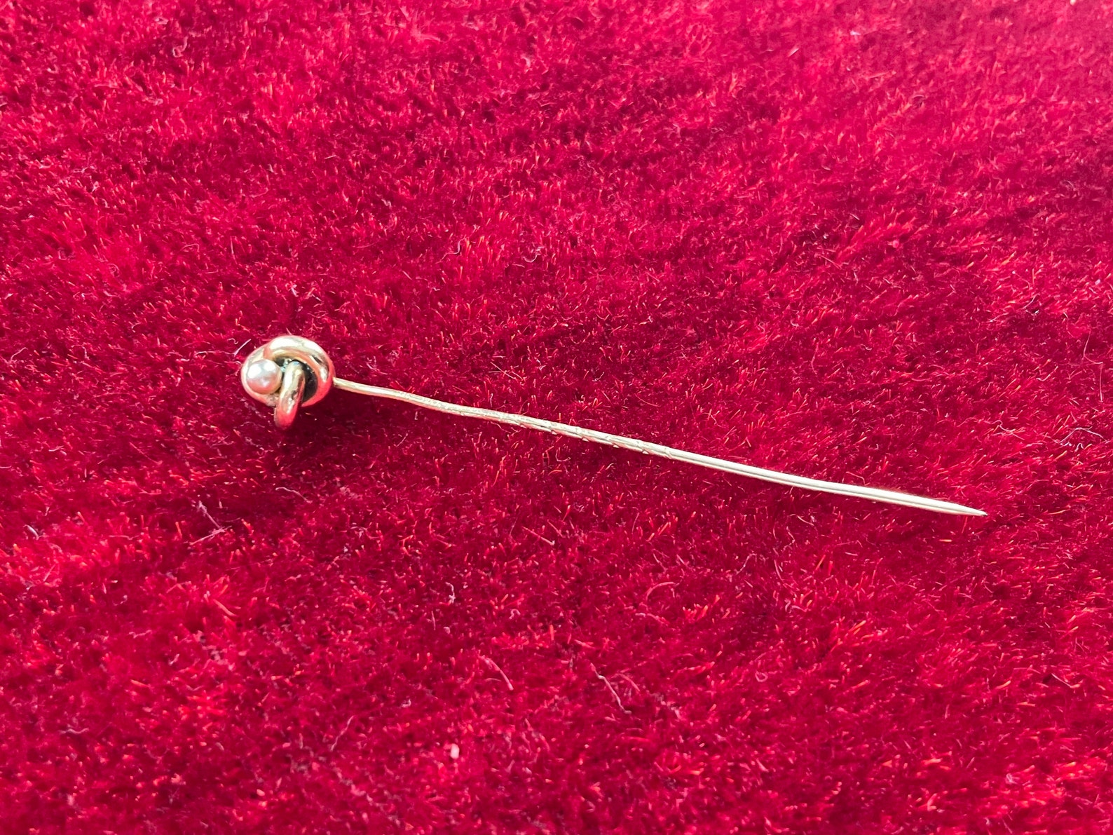 Victorian / Edwardian - Cravat / Tie Stick Pin - Gold Plated - 1900s ...
