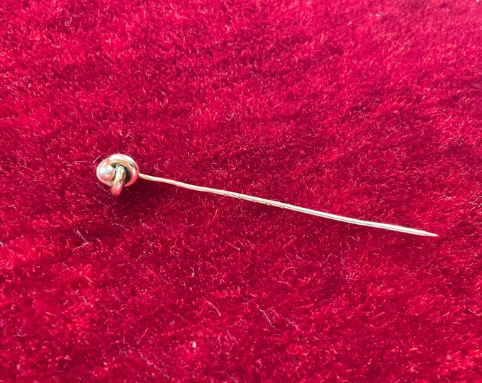 Victorian / Edwardian - Cravat / Tie Stick Pin - Gold Plated - 1900s ...