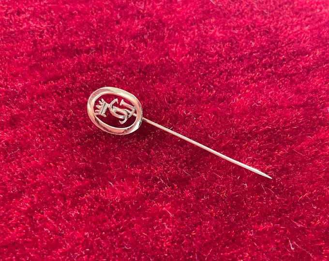 Victorian / Edwardian - Cravat / Tie Stick Pin - Gold Plated - 1900s ...