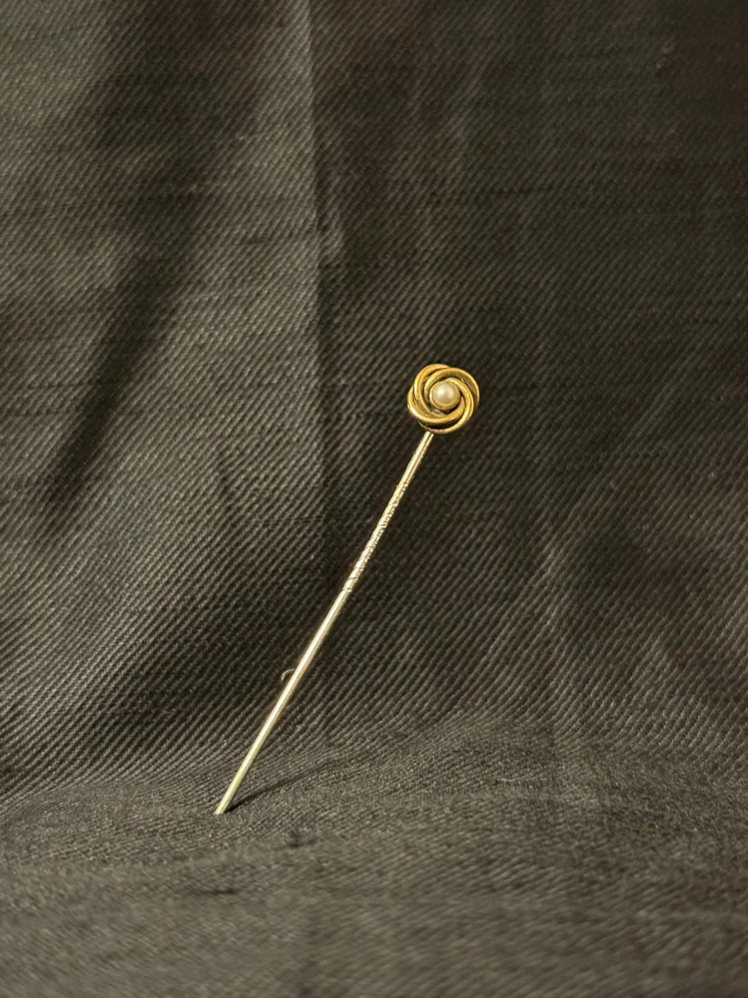Victorian / Edwardian - Cravat / Tie Stick Pin - Gold Plated - 1900s ...