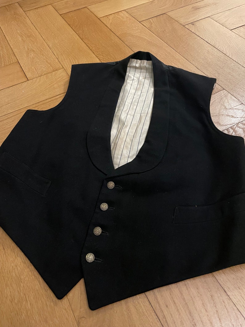 Victorian / Edwardian Waistcoat / Vest 1900s / 1910s - Etsy