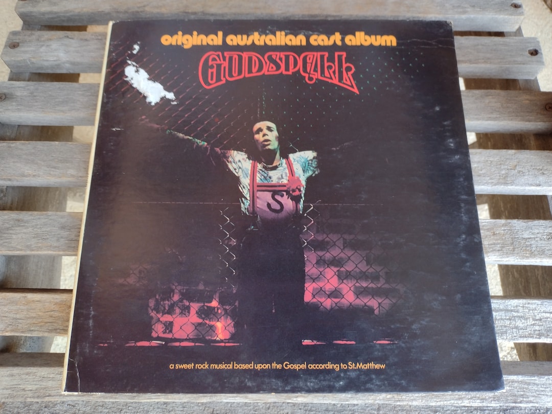 Godspell Original Australian Cast Album Retro Vintage 33 RPM Vinyl ...
