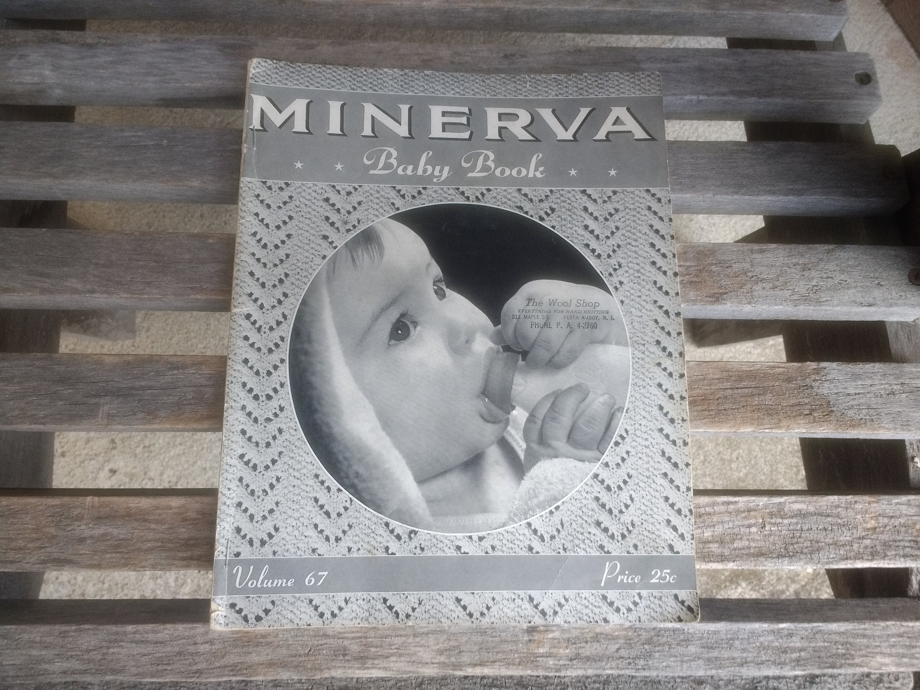 Vintage Minerva Baby Book Infant Crochet Instruction Paper Back Book ...