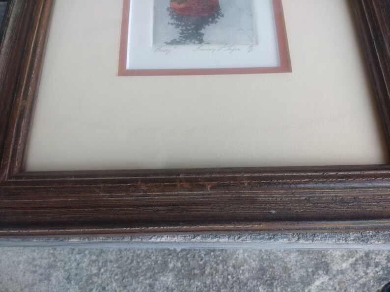Vintage Danny Phifer Nautical Art Print Titled "buoy" Artist Signed ...