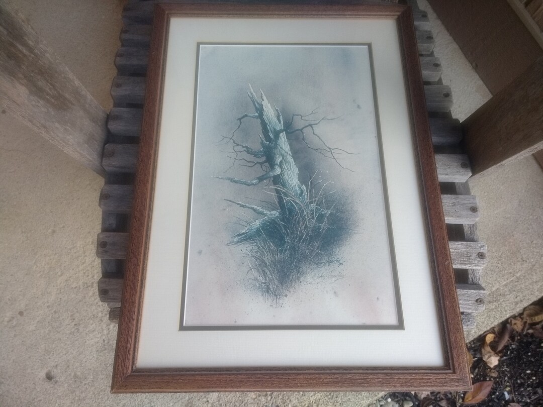 Vern Hippensteal Lithograph Art Print Titled Withstanding Time Artist ...