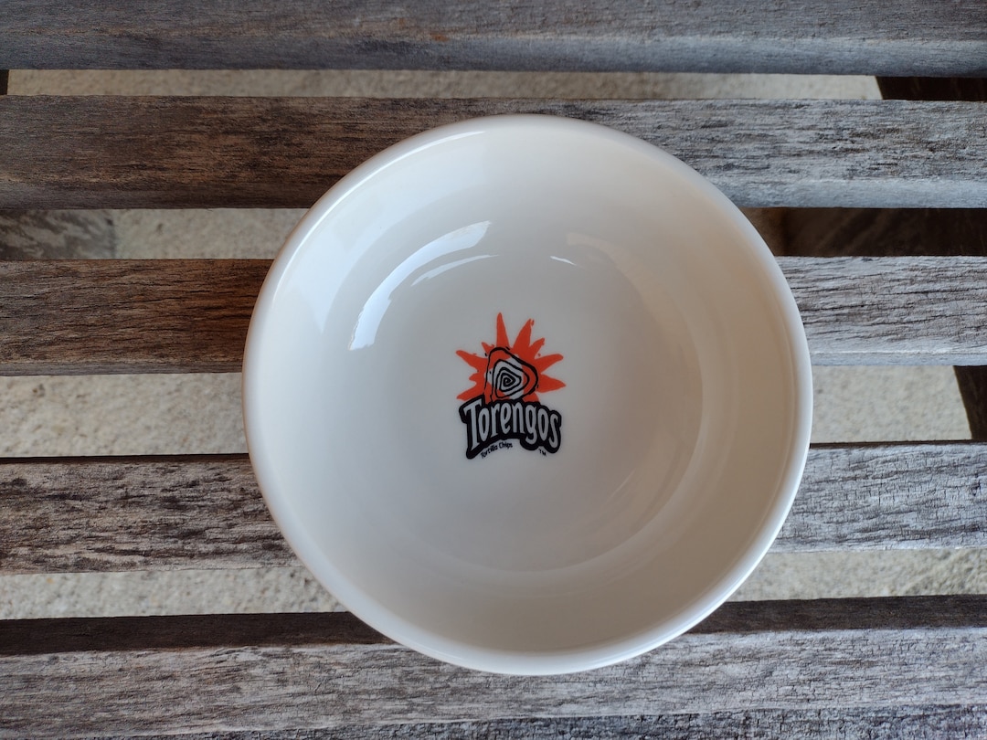 Rare Pringles Torengos Ceramic Chip Dip Bowl Retro Vintage Tortilla ...