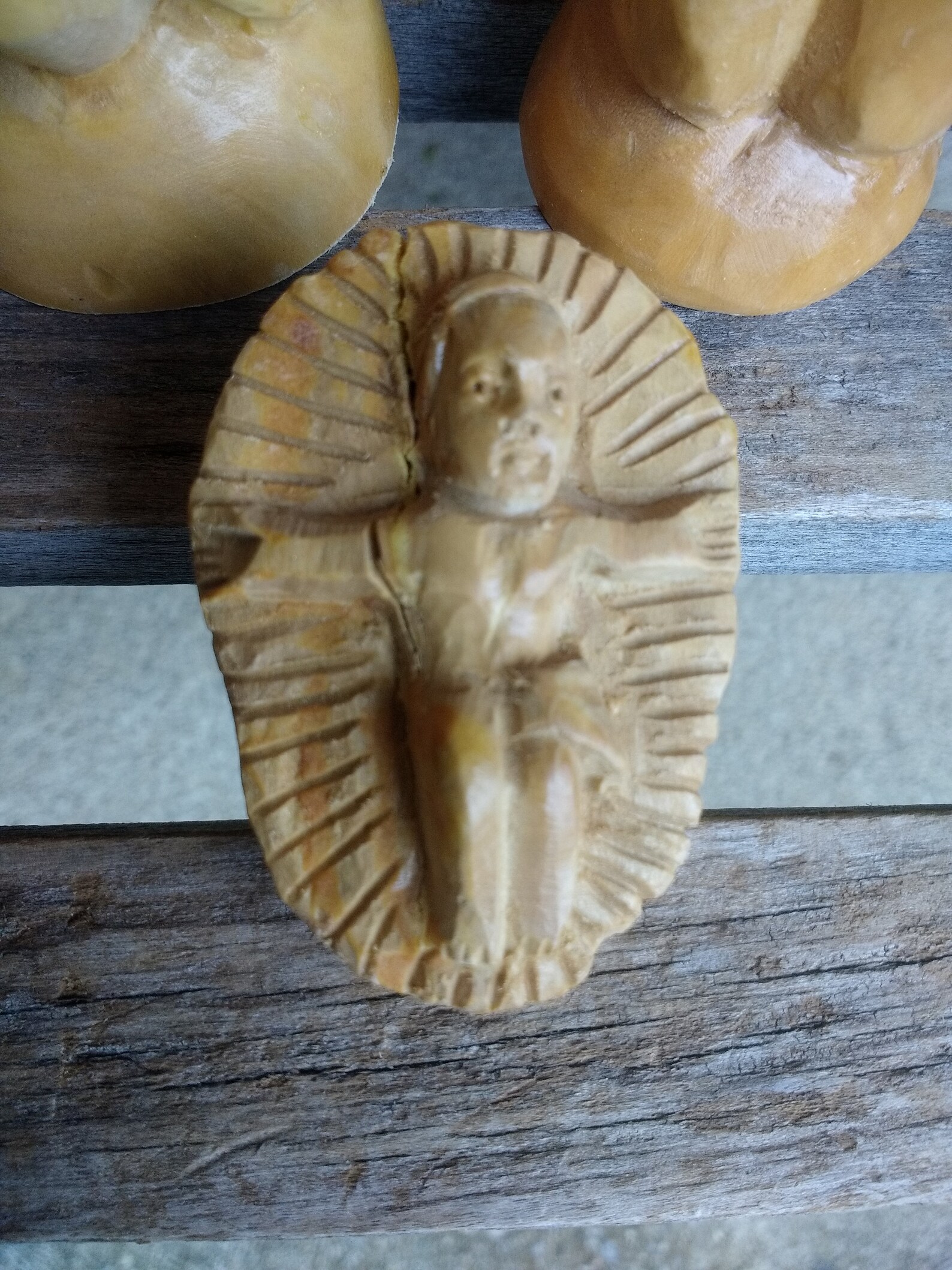 Vintage Christian Wood Nativity Set Bethlehem Hand Carved | Etsy