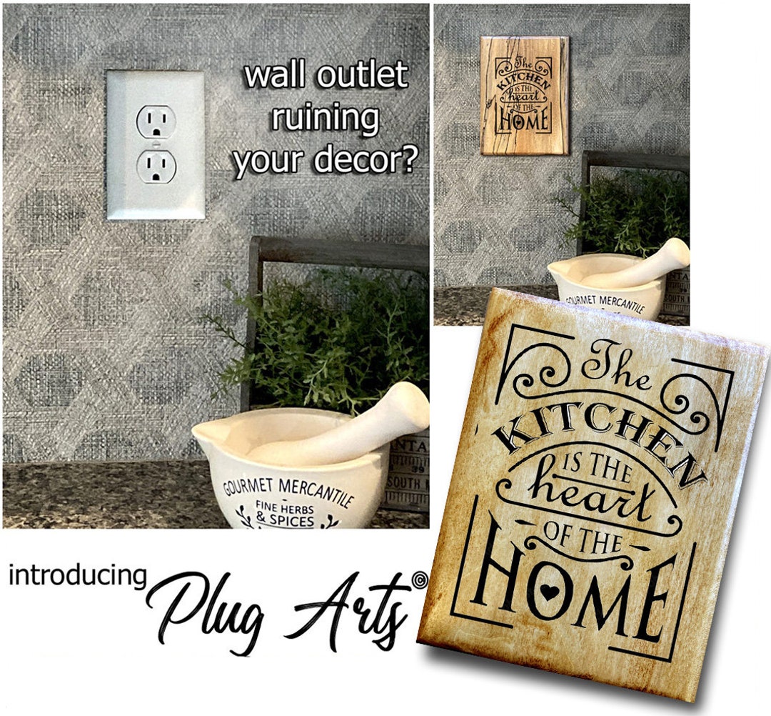Kitchen Outlet Cover Wall Art - Etsy