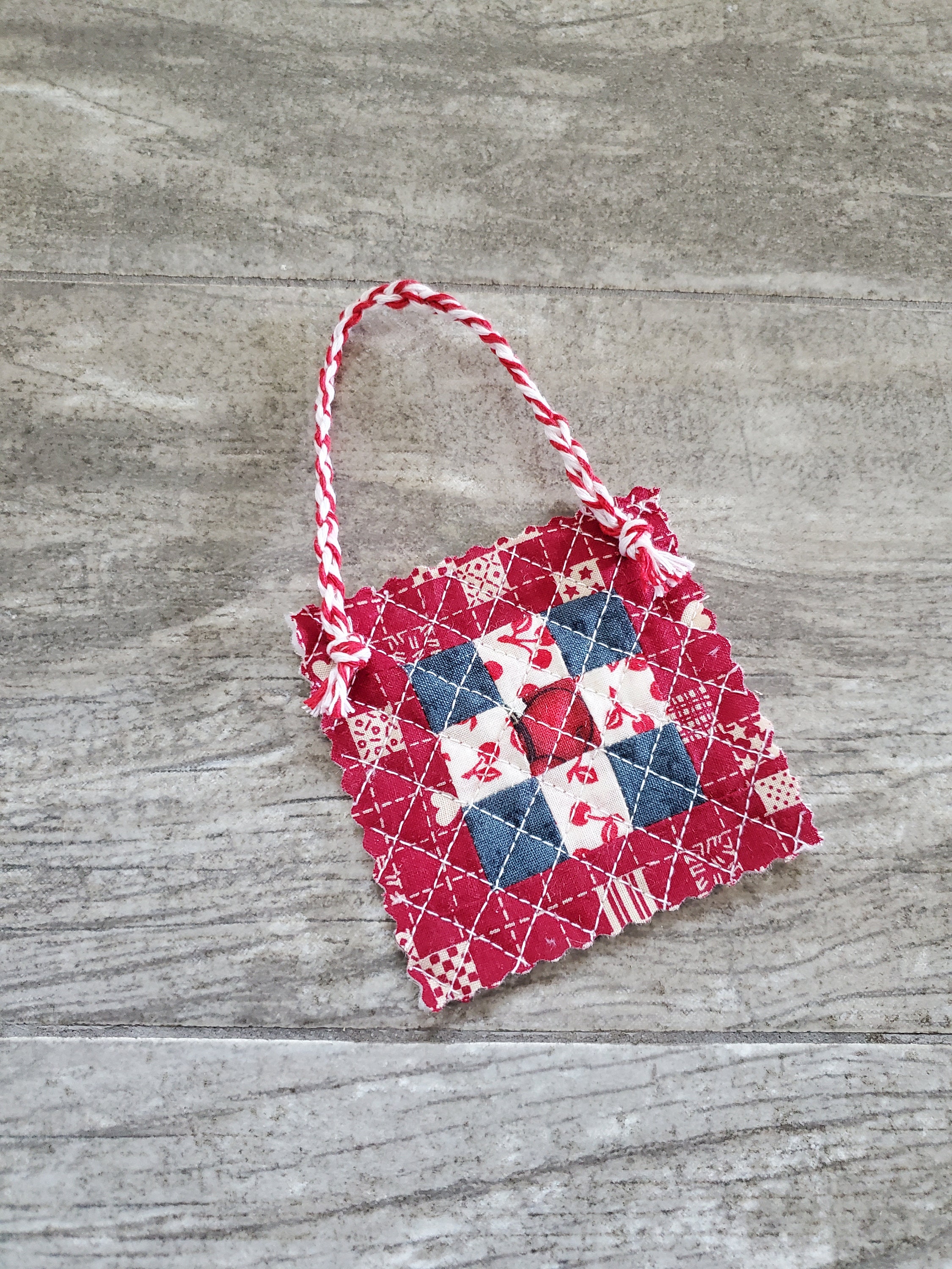 Miniature Quilt / Micro Mini Quilt / Patriotic Tiny Quilt / - Etsy