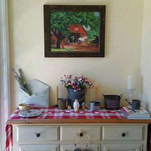 Patriotic Banner - Farmhouse Decor - Americana Bunting - Home Decor ...