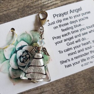 Pocket Prayer Angel © COPYRIGHTED Poem Guardian Angel Purse Clip ...