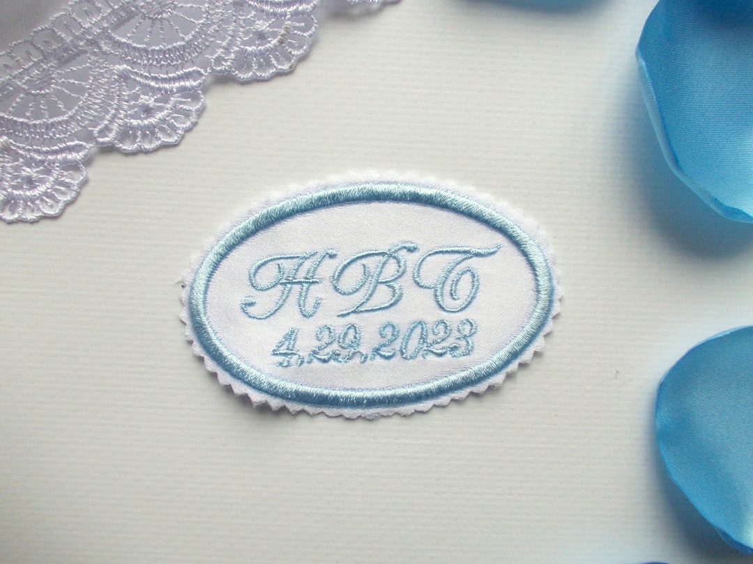 Small Wedding Dress Label Something Blue Custom Label Personalized ...
