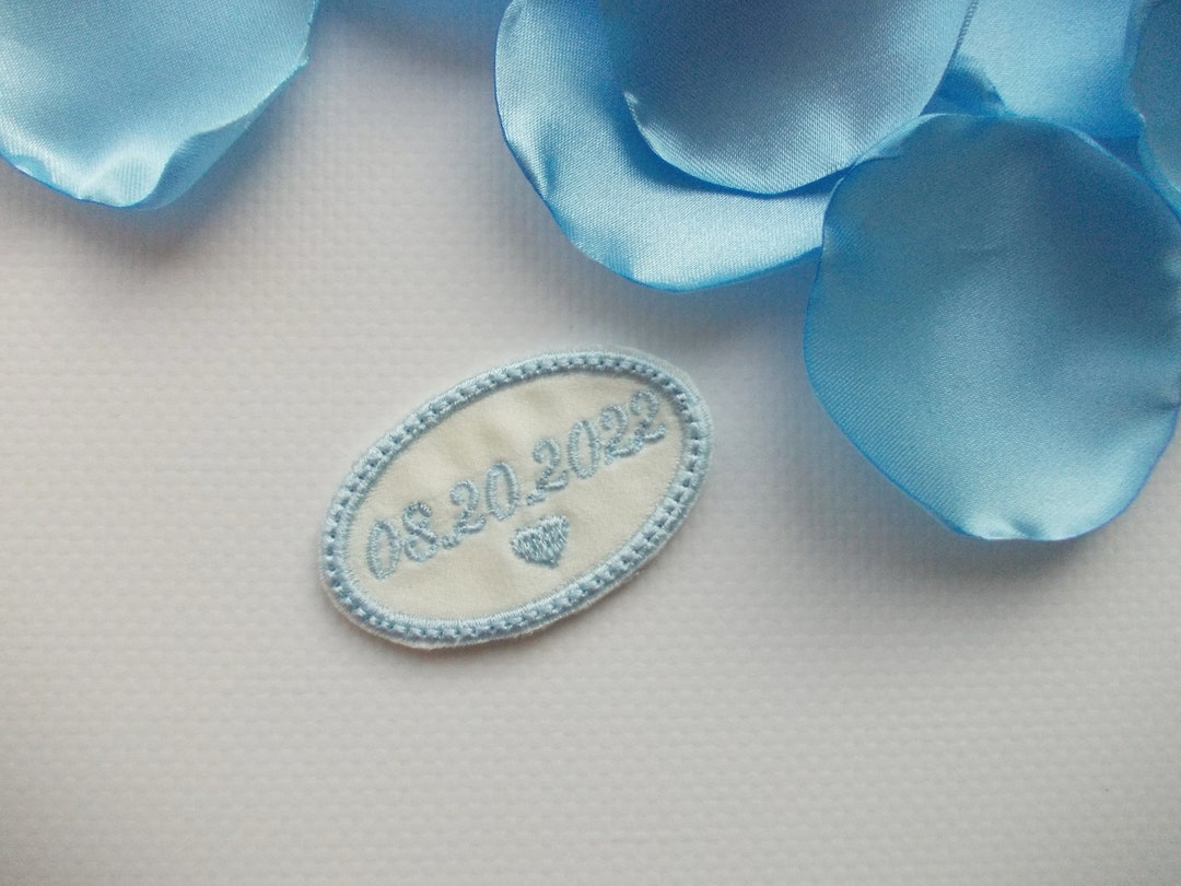 Small Wedding Dress Label Something Blue Custom Label Personalized ...