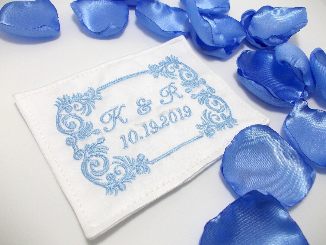 Wedding Dress Label Something Blue Custom Label Personalized Wedding ...