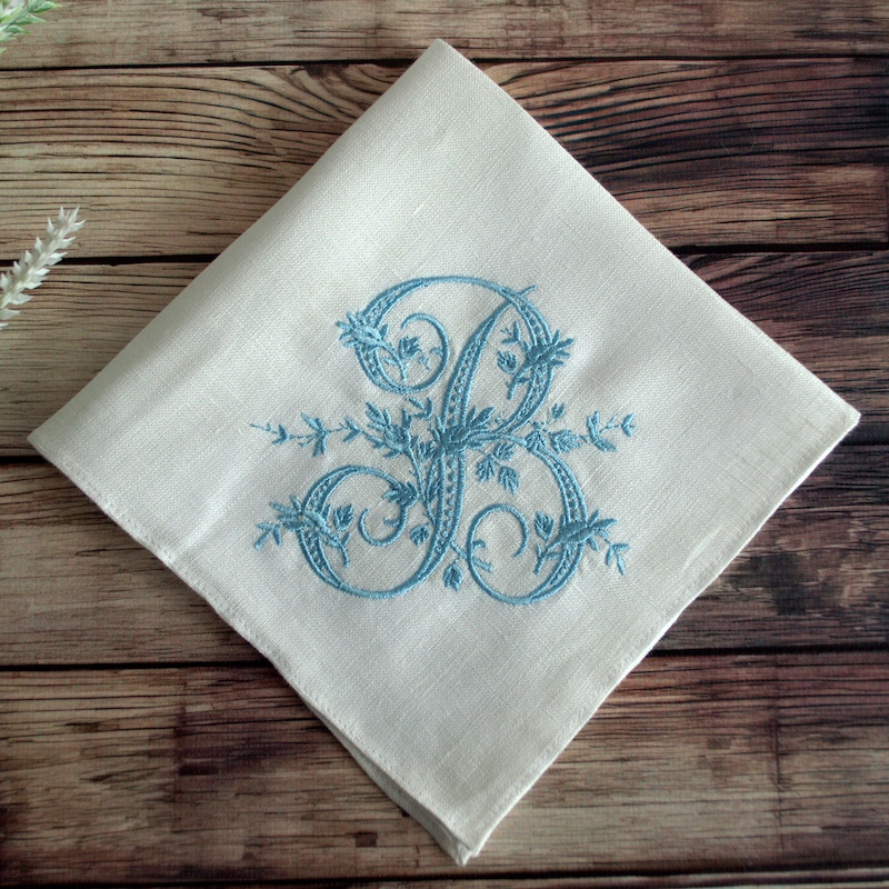 Handkerchief Embroidery Kit - Etsy