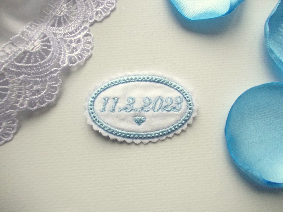 Small Wedding Dress Label Something Blue Custom Label Personalized ...