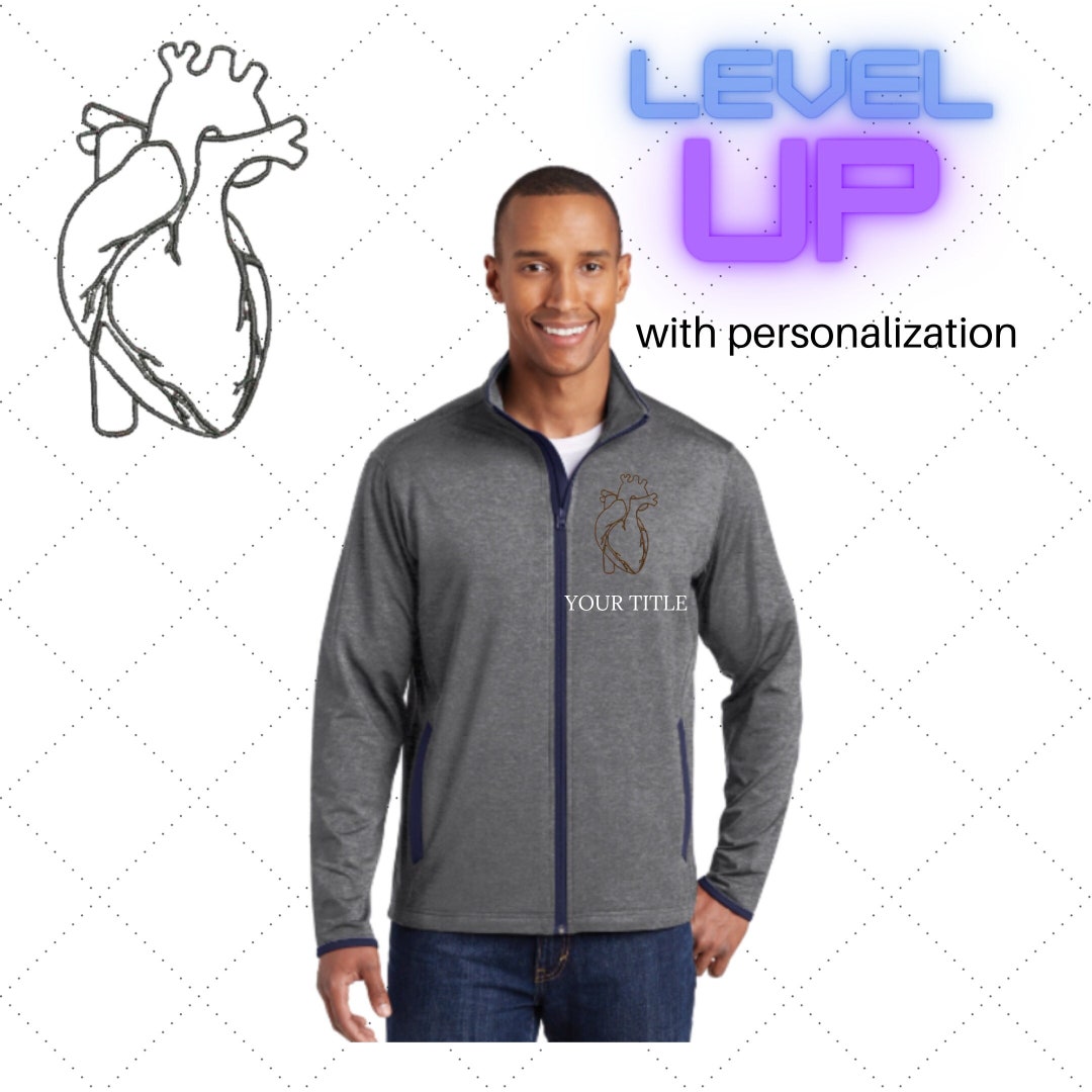 Personalized Embroidered Nurse Jacket: Cardiac & Radiology Design - Etsy