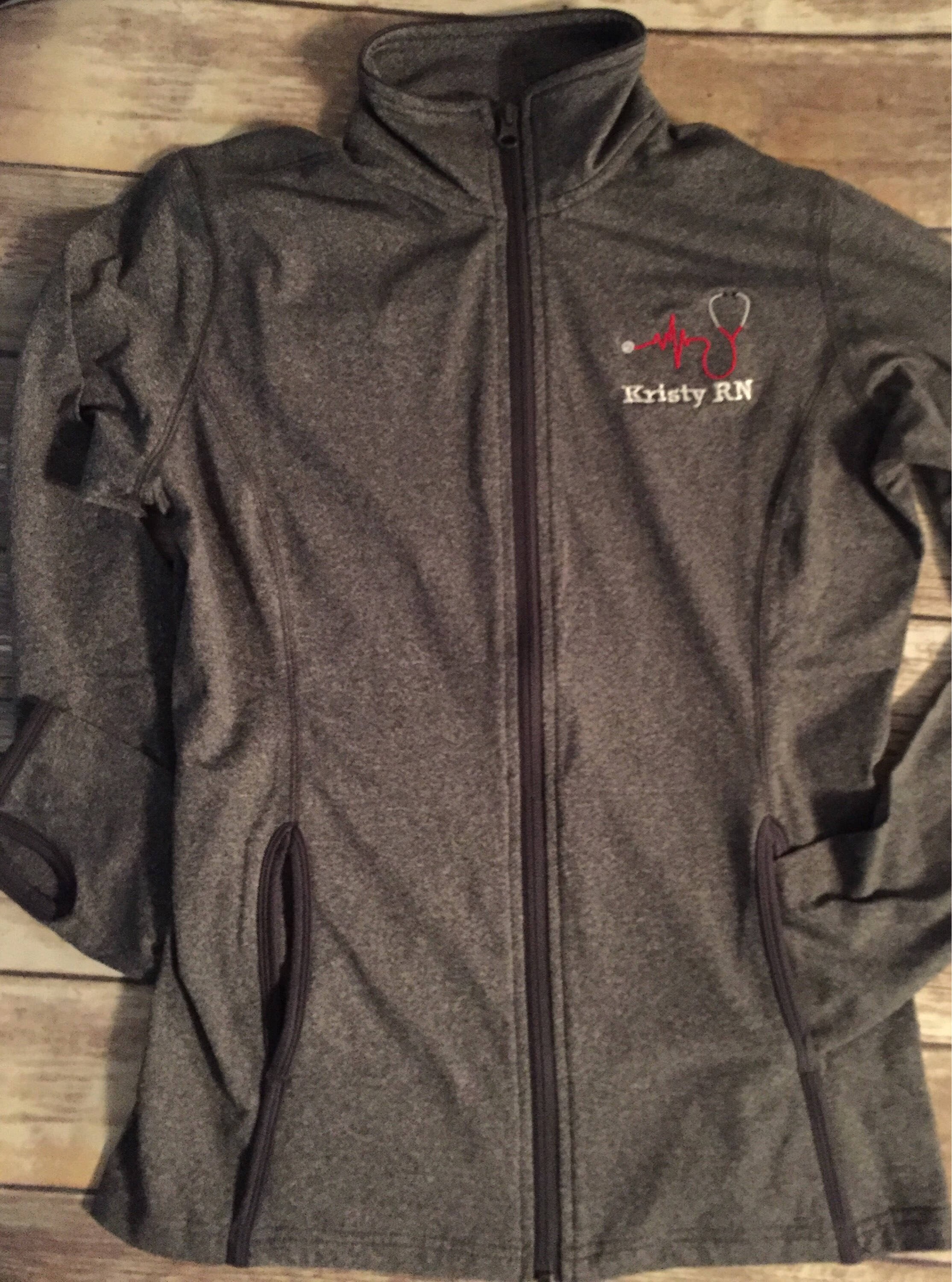 Nurse Jacket, Embroidered Jacket, Personalized Jacket, Medical Jacket ...