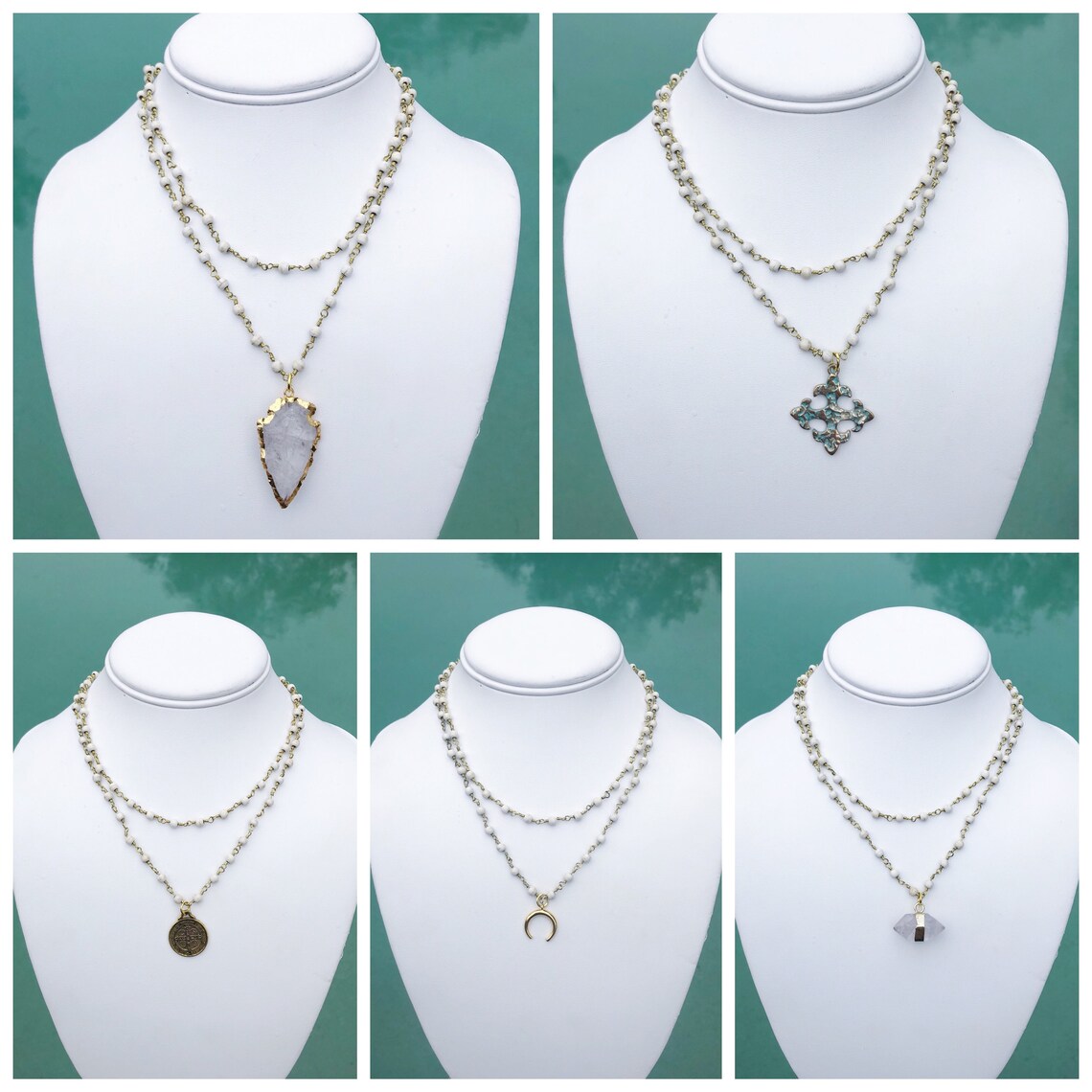 Double Choker / Build Your Own Choker / Layered Choker / | Etsy