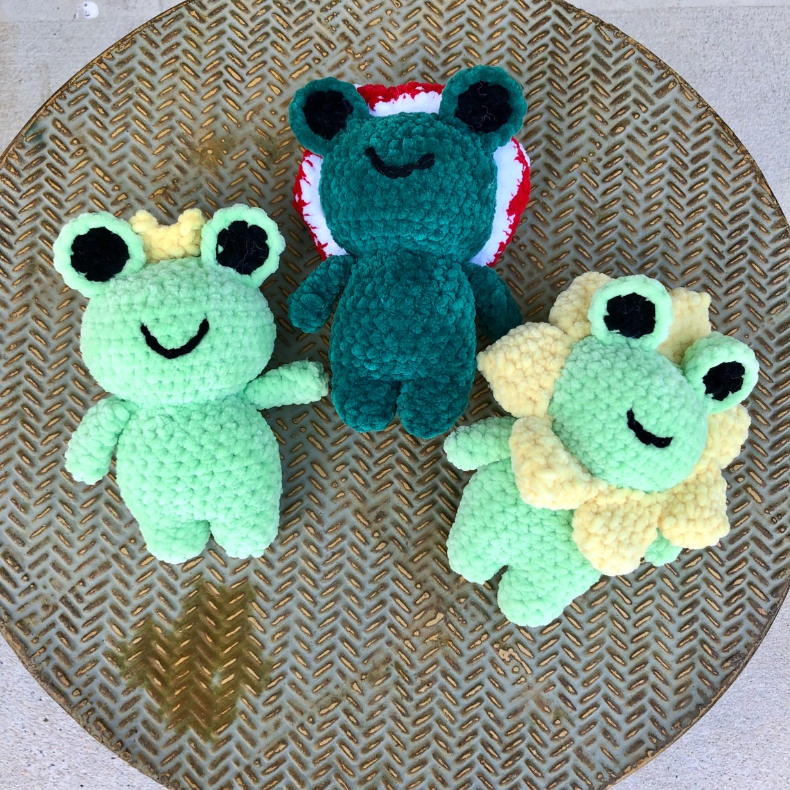 Frederick the Frog Crochet Pattern Crochet Pattern Only - Etsy