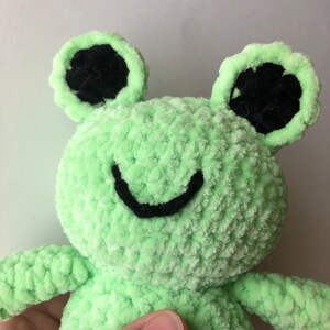 Frederick the Frog Crochet Pattern, Crochet Pattern Only, Digital Item, Not a Finished Product ...