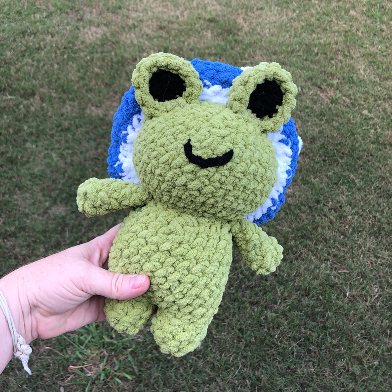 Frederick the Frog Crochet Pattern Crochet Pattern Only - Etsy
