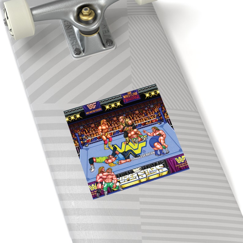 WWF WWE Wrestlefest Wrestling Arcade Video Game Indooroutdoor Square ...