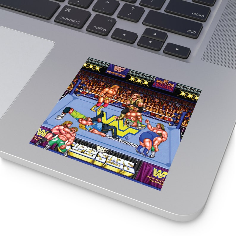 WWF WWE Wrestlefest Wrestling Arcade Video Game Indooroutdoor Square ...