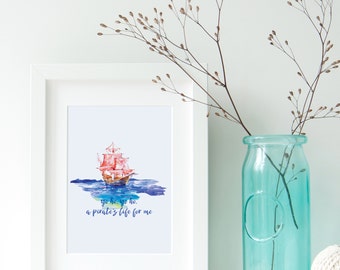 Yo Ho A Pirate's Life for Me - Etsy