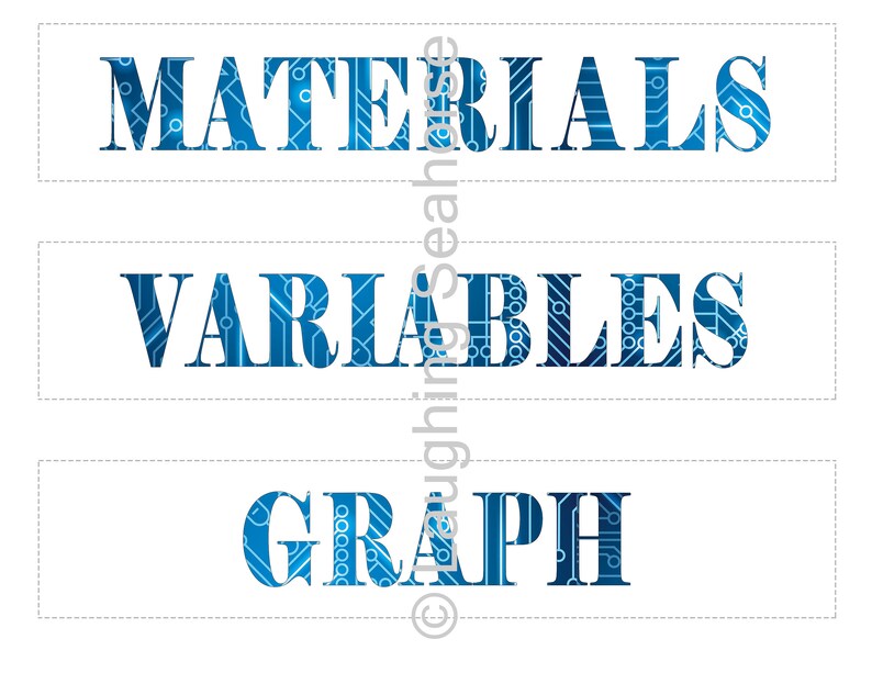 Printable Circuit Board / Computer Science Project Labels - Etsy