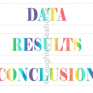 Printable Rainbow Science Project Labels - Etsy