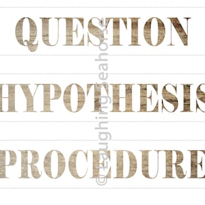 Printable Brown Wood Science Project Labels - Etsy