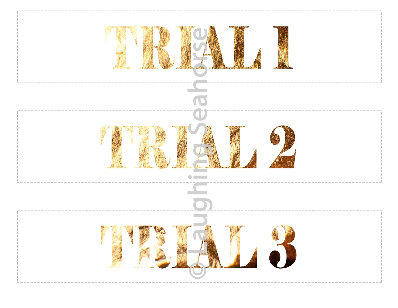 Printable Metallic Copper Science Project Labels - Etsy