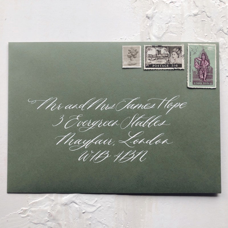 Address Calligraphy - Etsy