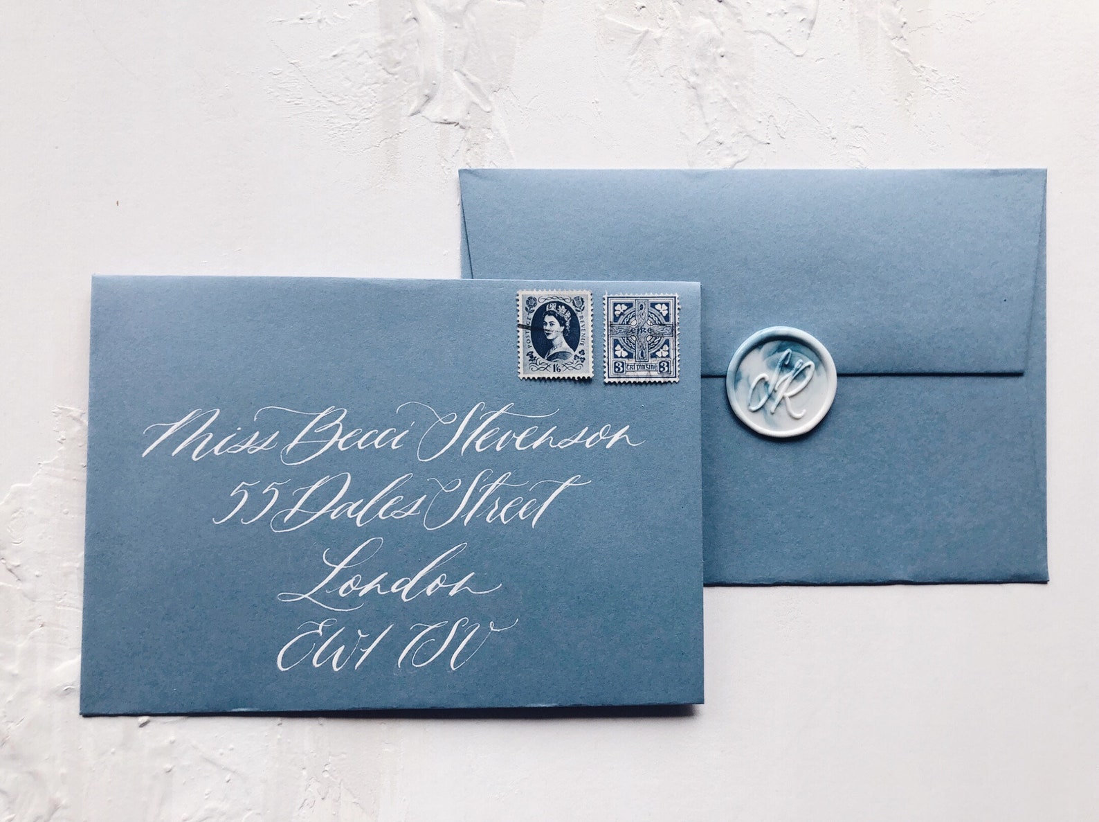 Calligraphy Wedding Envelopes C6 Size - Etsy UK