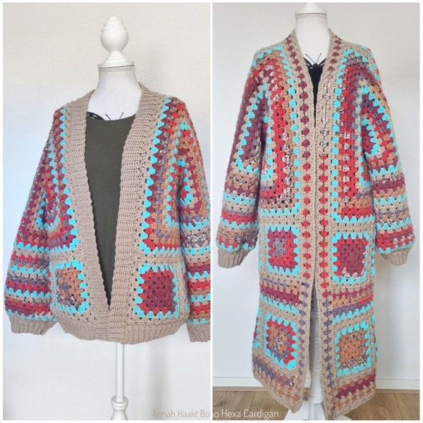 Crochet Boho Cardigan - Etsy
