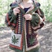 US & NL Crochet Pattern Weed Leaf Hexa Cardi by Annah Haakt | Hexagon ...