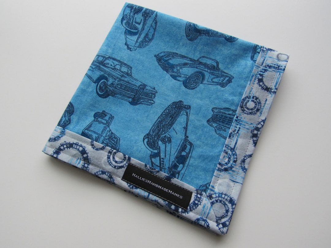 NEW! EDC Hank Vintage Cars Men's Handkerchief Roadster Truck ...