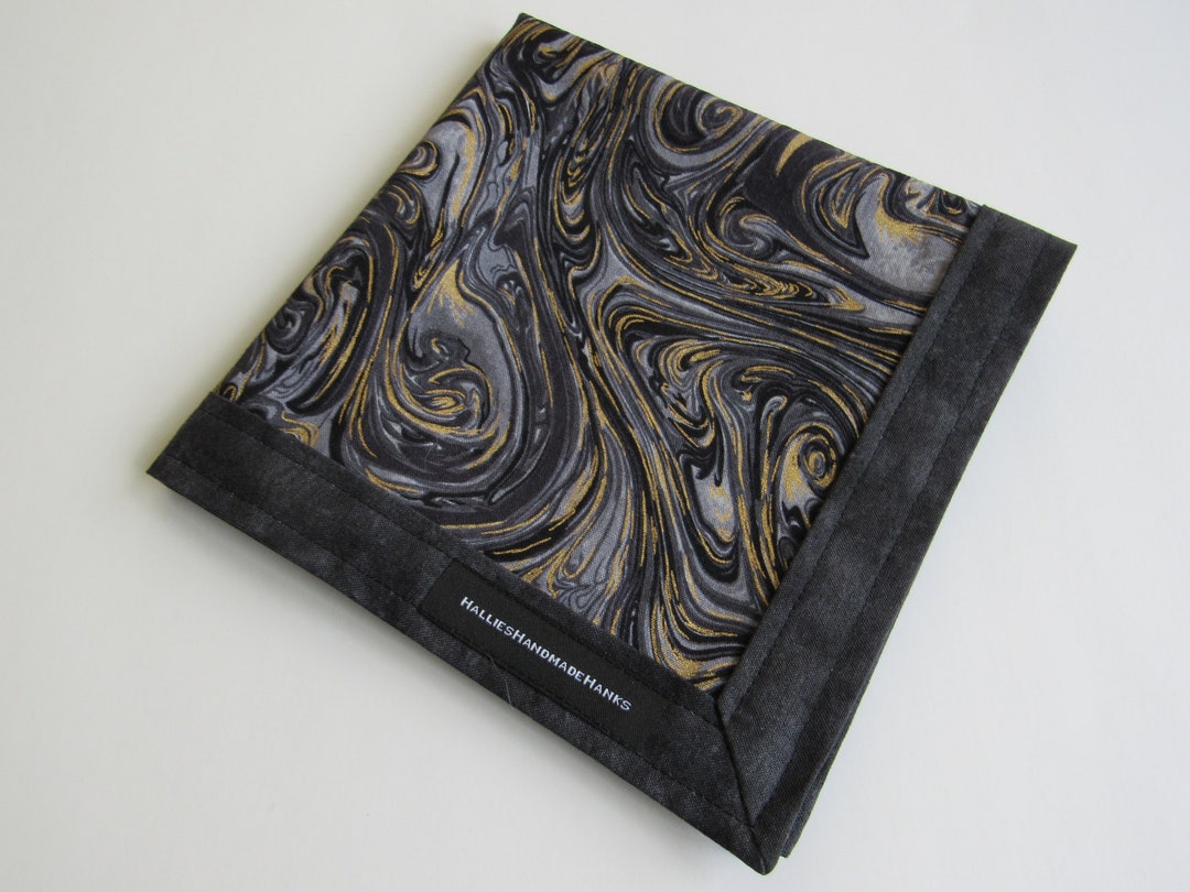 EDC Topography Hank Black Gray and Metallic Gold Every Day Carry Hank ...