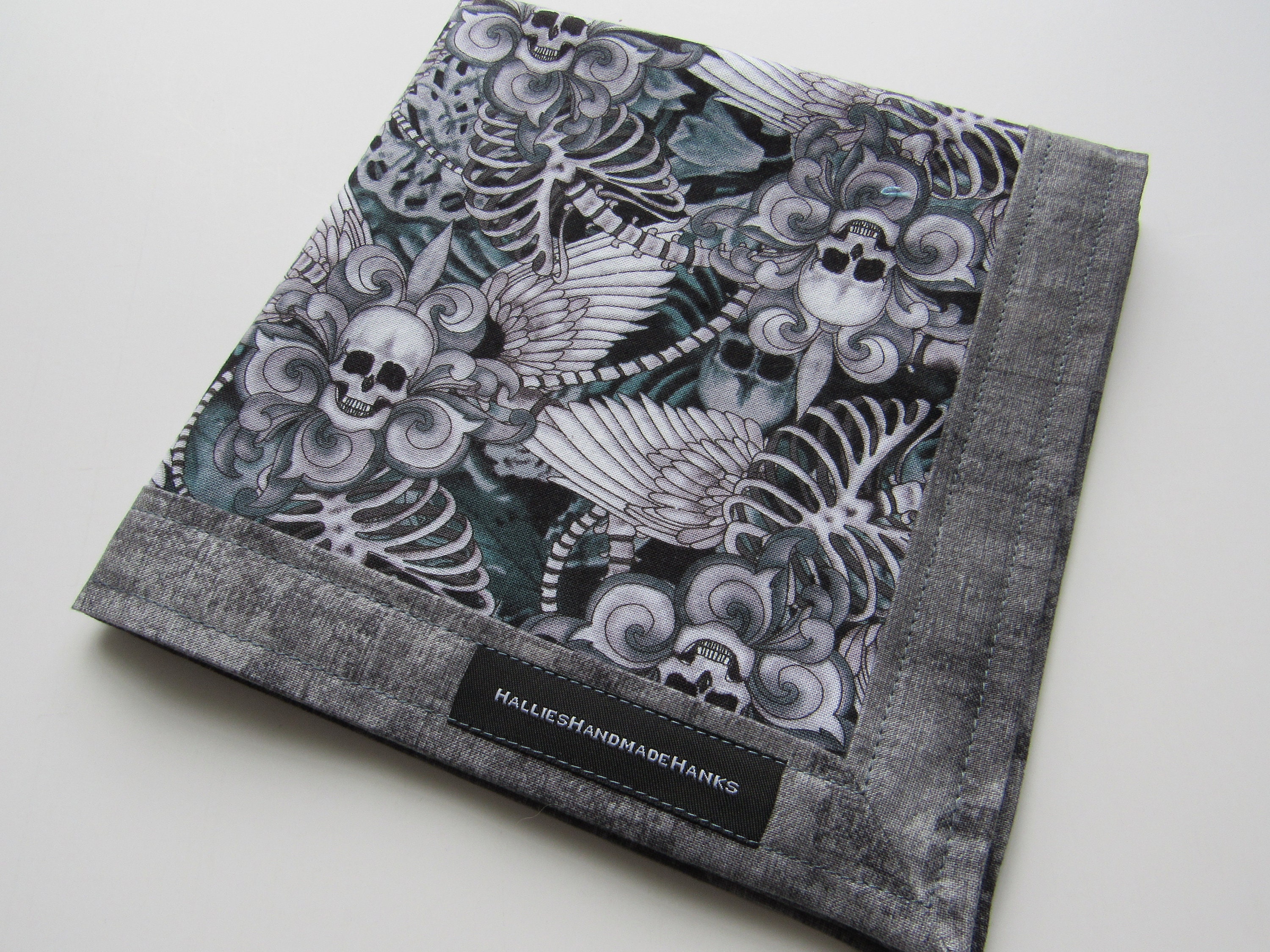 EDC Hank Skulls Tattoos Wings and Skeletons Everyday Carry - Etsy