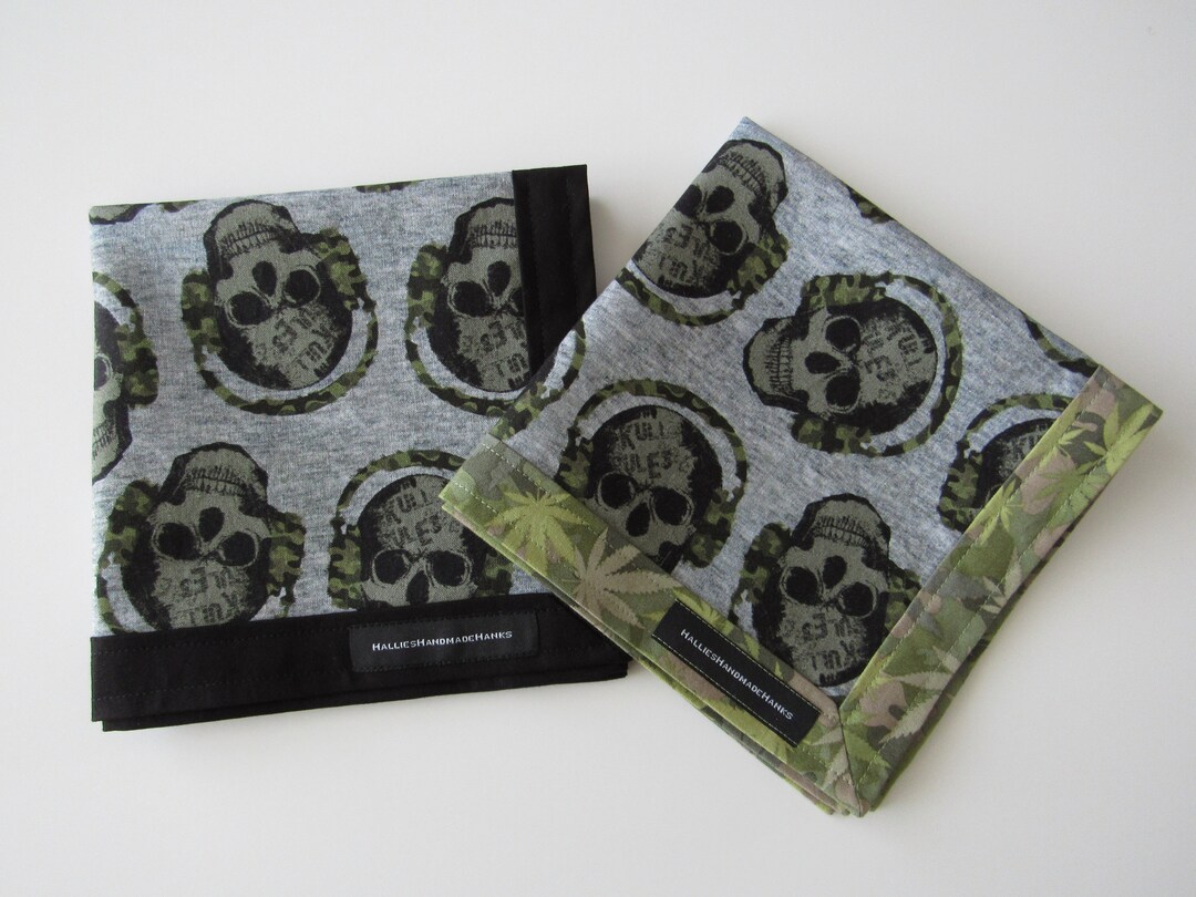 EDC Skull Hank Skulls With Camo Headphones Every Day Carry Hank Men's ...