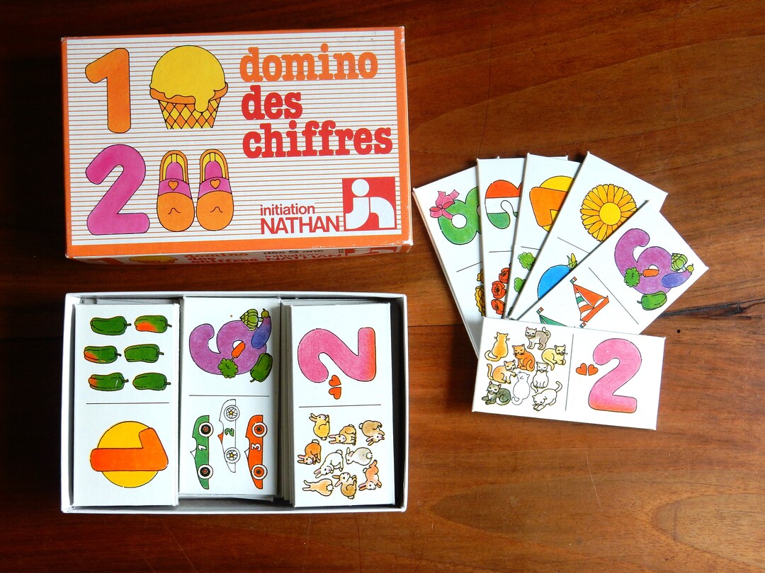 Domino des chiffres / Produit fabriqué en France dans les - Etsy France