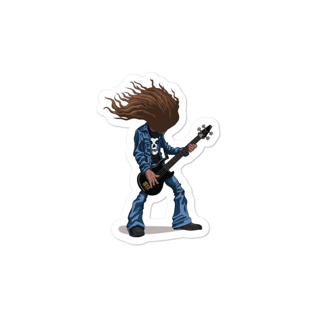Sticker Cliff Burton,heavy Metal, Thrash Sticker, Vinyl, Die Cut, Rock ...