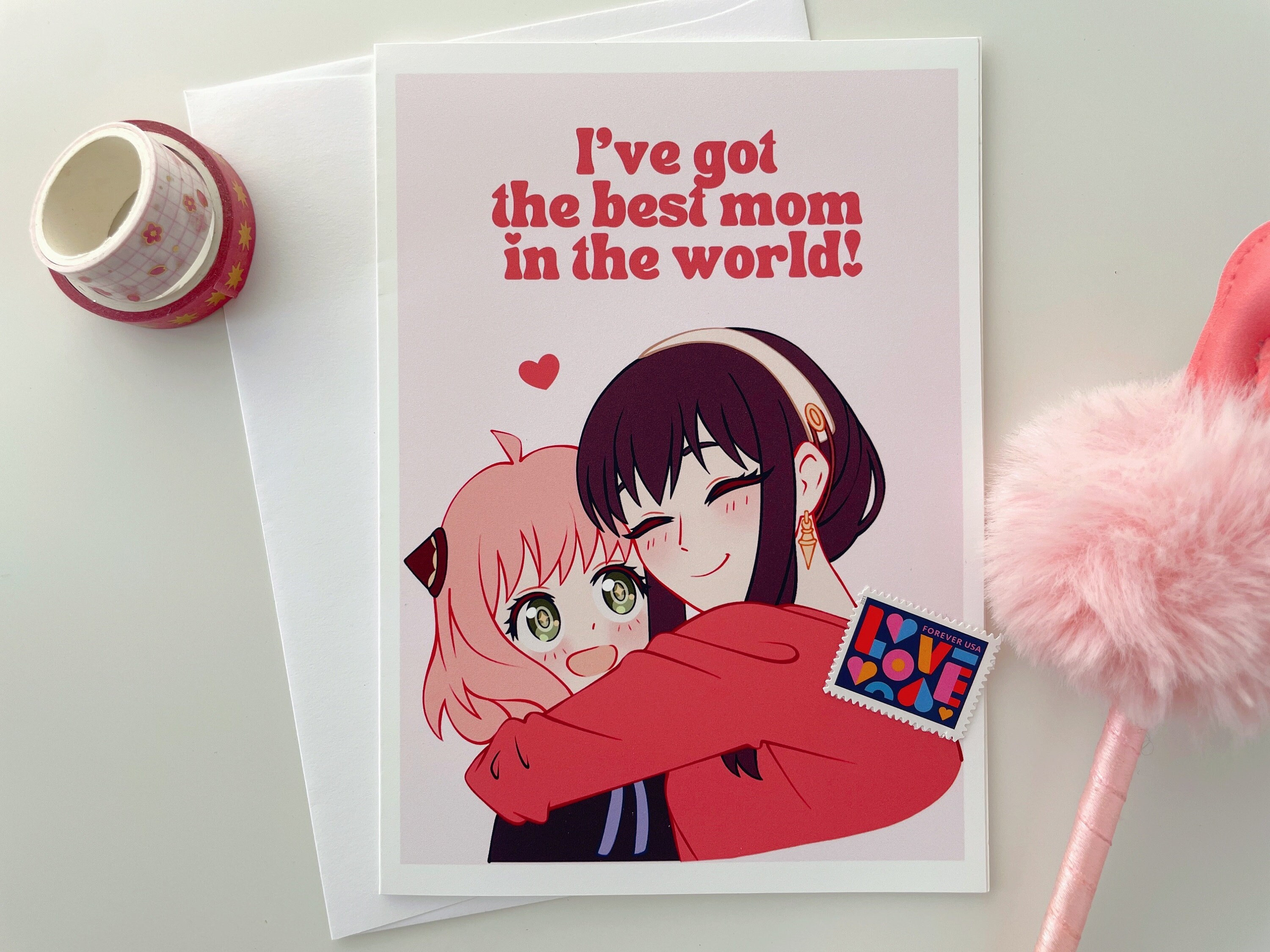 Anime Cartoon Mom Spread