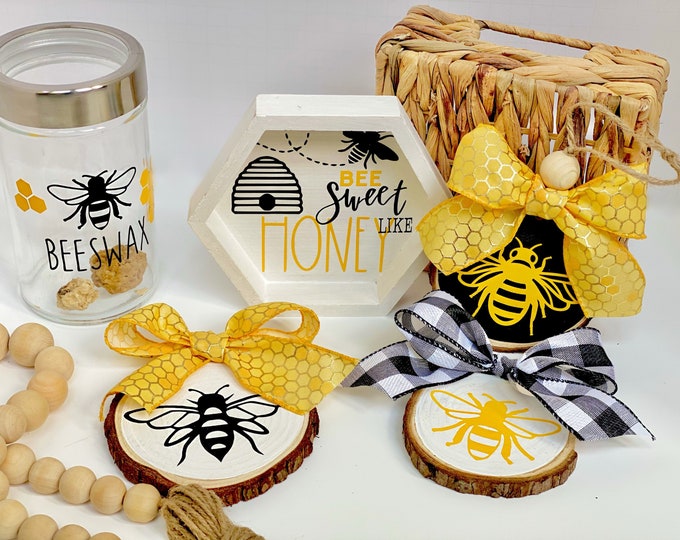 Bee Christmas Ornament Honey Bee Ornament Bee Keeper Gifts Honey Bee ...